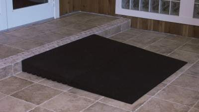 EZ Access Angled Entry Threshold Mat (Black) for less! | HomeTown ...