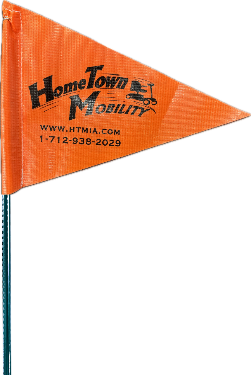 Telescoping Safety Flag for Electric Mobility Scooters | HomeTown ...